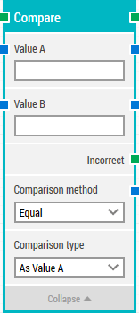 Compare | Logic Building Blocks | Leapwork Documentation